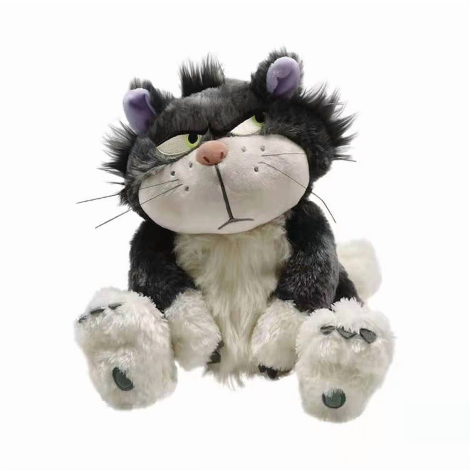 10inch Angry Cat Stuffed Animal Toys, Cute Cat Kitten Plush Soft Kawaii ...