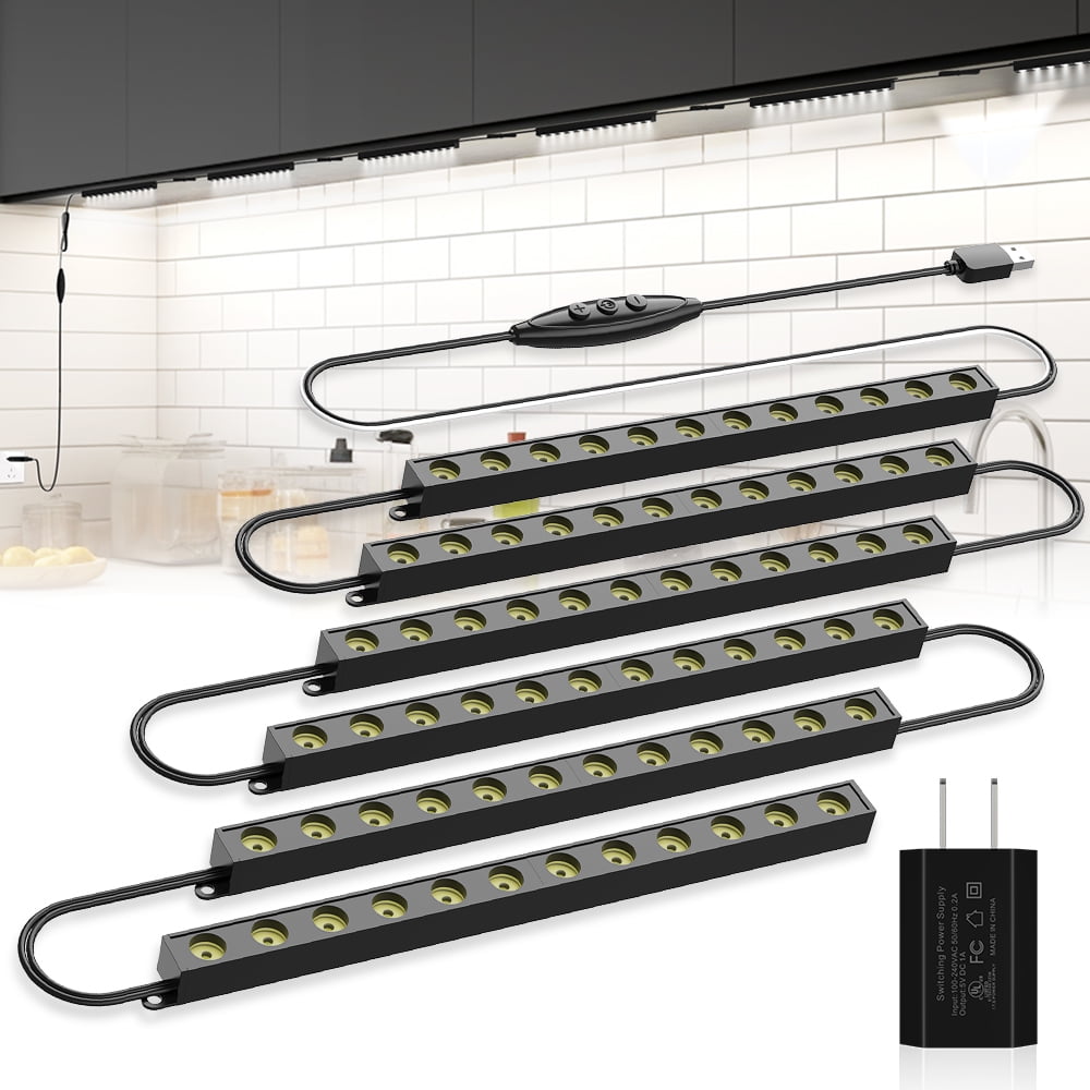 10inch Cabinet Lights, 12 Lamp Beads Metal Series Lights, 10 Levels of ...