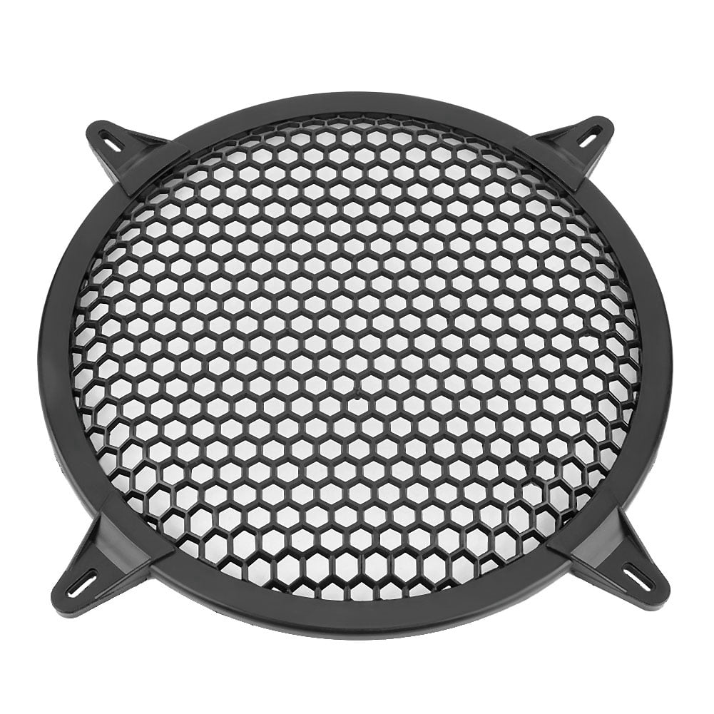 10inch Car Audio Plastic Mesh Cover Speaker Woofer Modification Protect ...