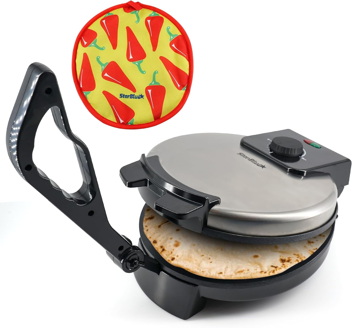 10inch Roti Maker by StarBlue with FREE Roti Warmer - The automatic ...