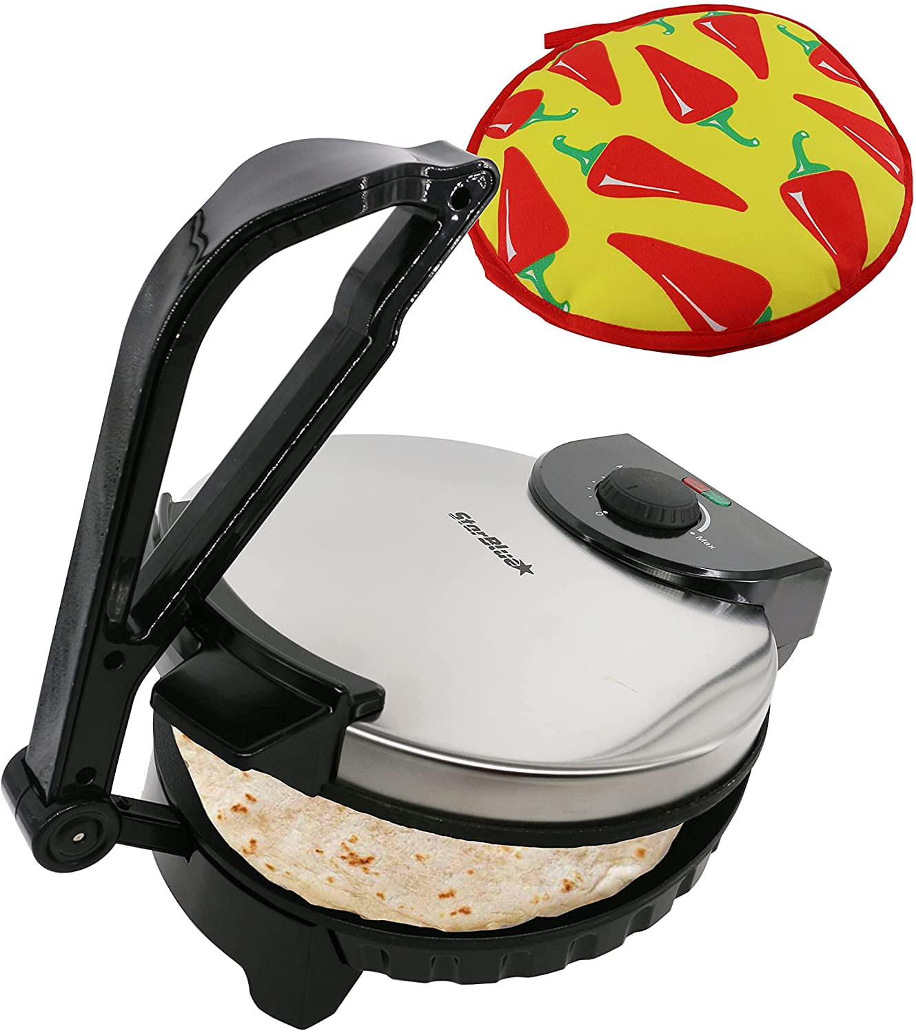 StarBlue 10" Roti Electric Cooking Machine Non Stick - Walmart.com