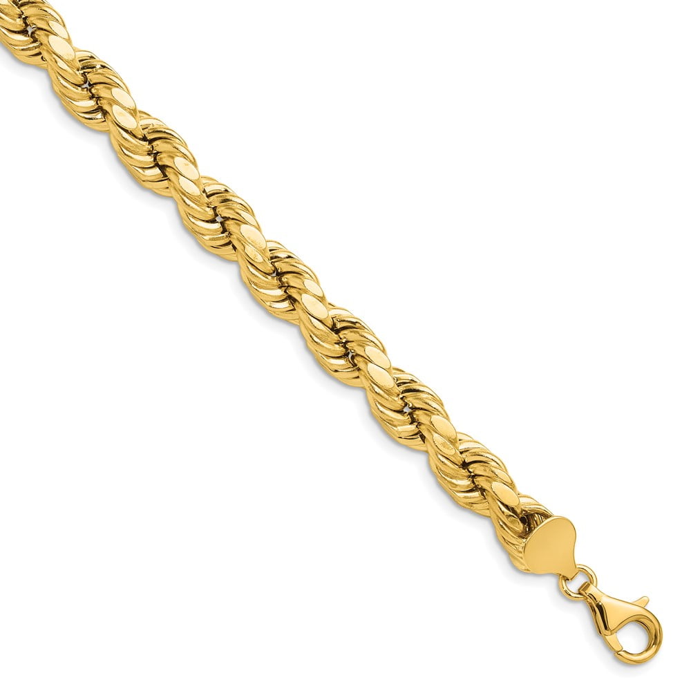 10k 8mm Semi-solid D/C Rope Chain - Walmart Business Supplies