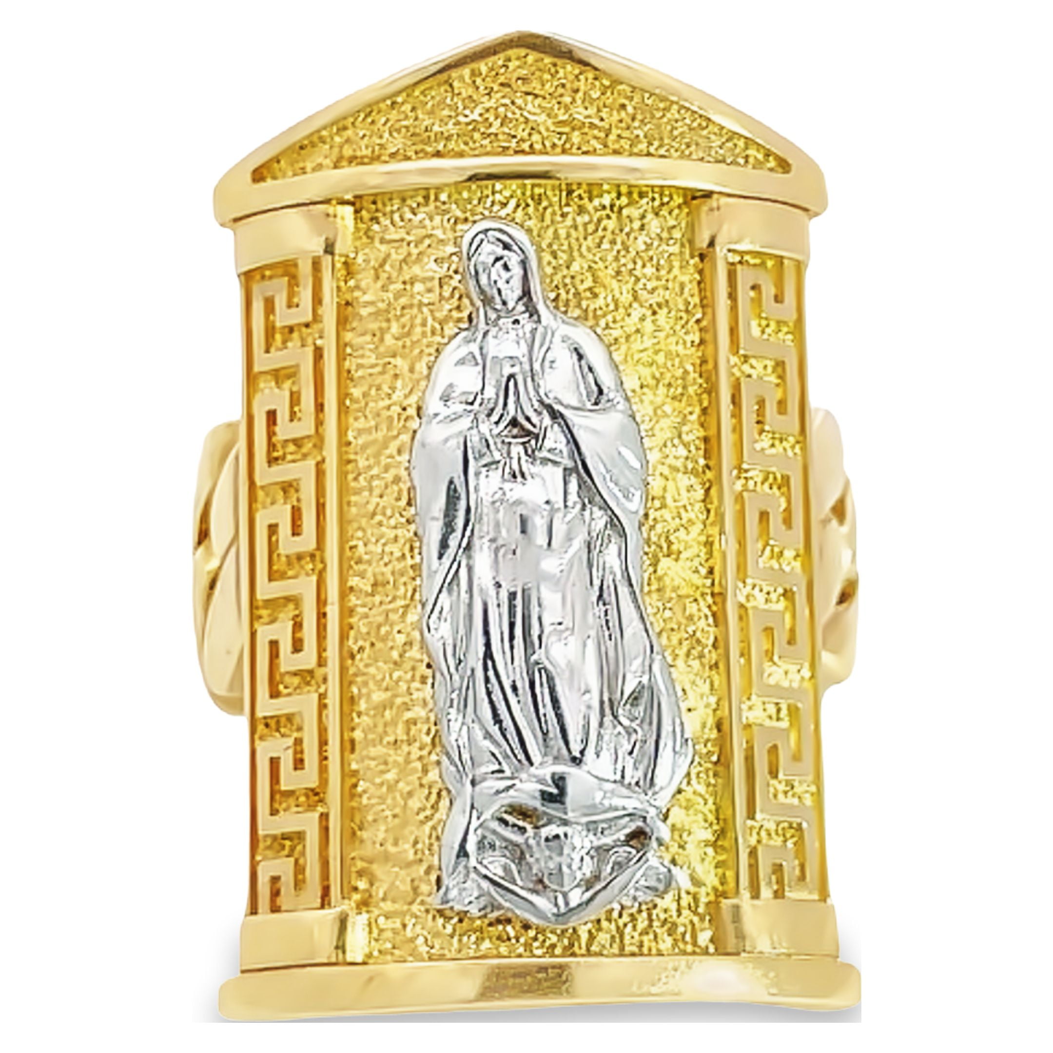 10k Gold Virgin Mary Ring - Walmart.com