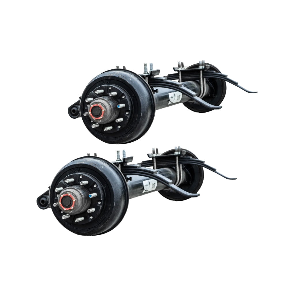 10k Lippert Tandem Trailer Axle - 10000 lb Electric Brake 8 Lug (With ...