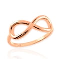10k Rose Classic Infinity Ring (Size 8) - Walmart.com