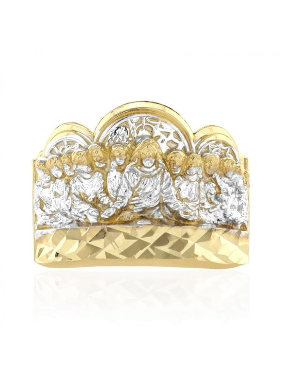 Last Supper Gold Ring
