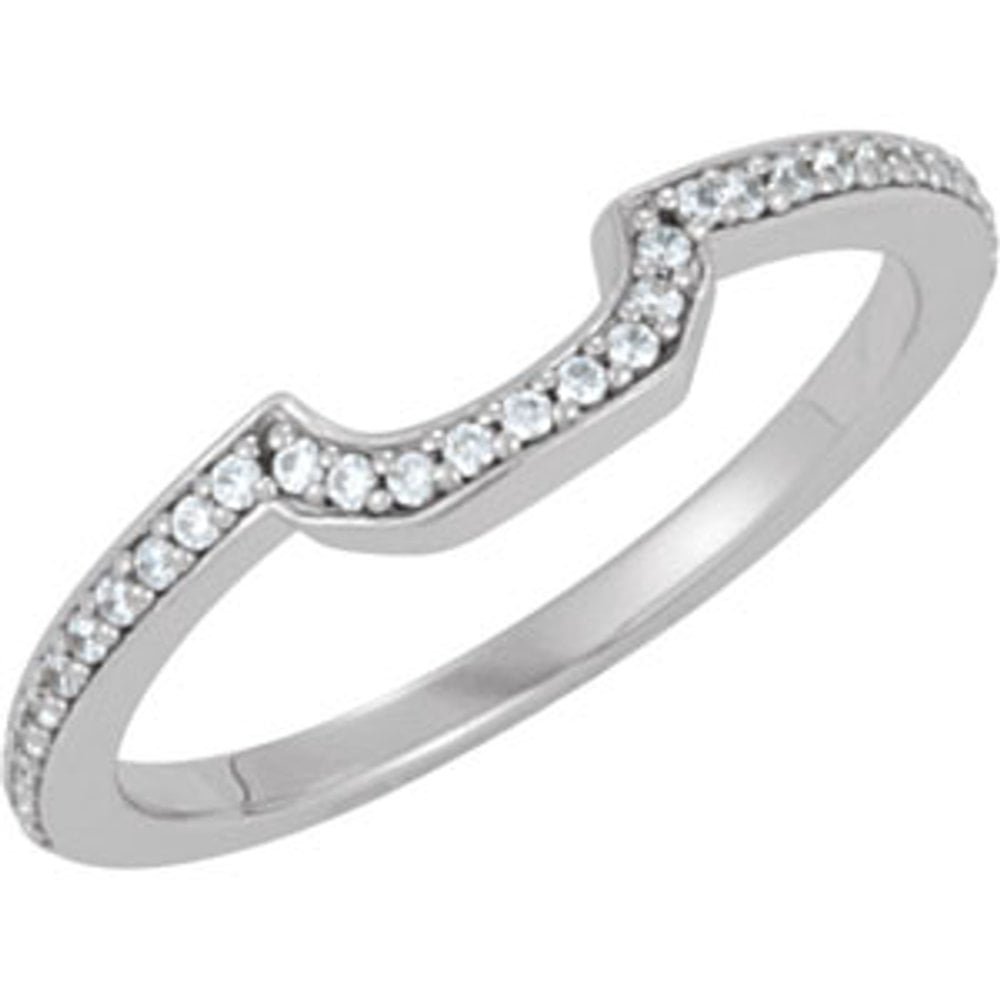 10k White Gold Diamond Matching Bridal Wedding Engagement Anniversary ...