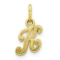 10k Yellow Gold Initial K Charm - Walmart.com