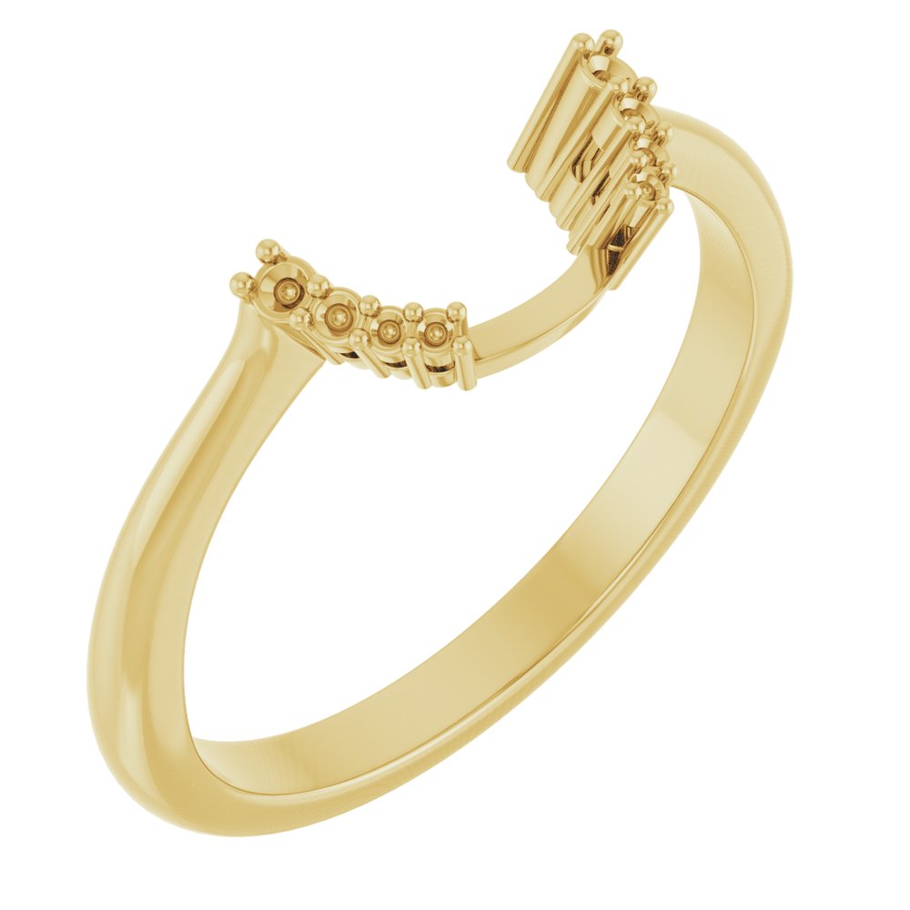 10k Yellow Gold Matching Bridal Wedding Engagement Anniversary Band ...