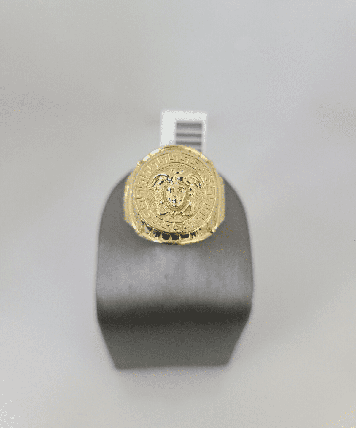 10k Yellow Gold Medusa Head Ring Casual Men's Band Genuine Brand New All Sizes (Ring Sizes (in ...