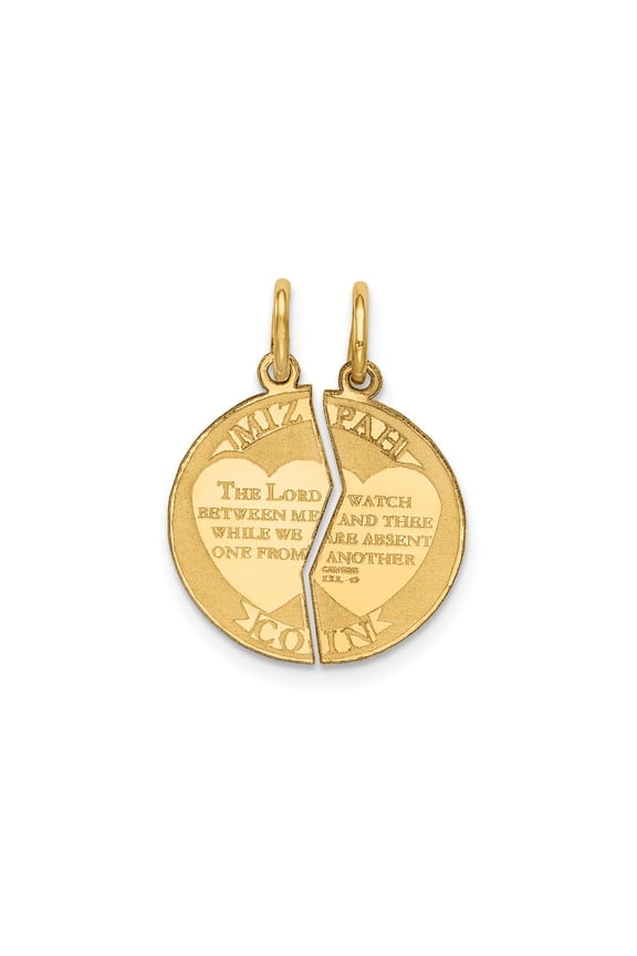 Gold Coin Pendant
