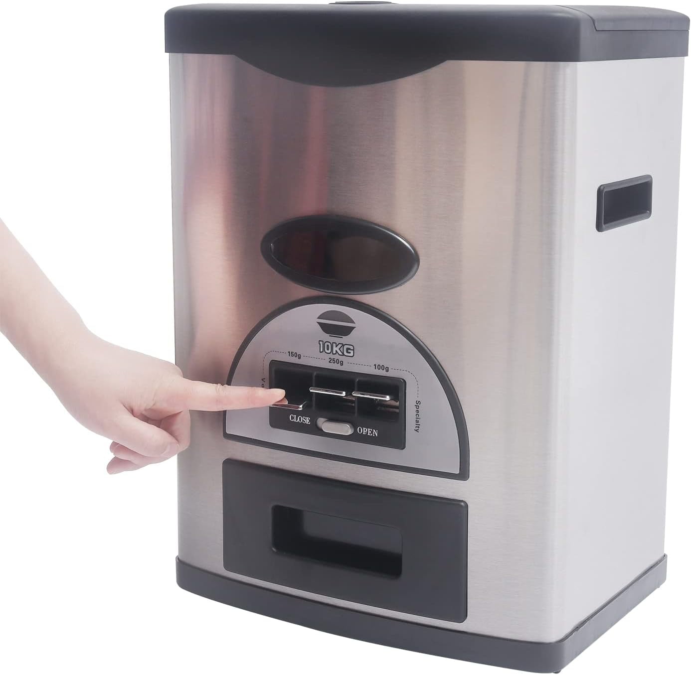 10kg/22lb Auto Rice Dispenser,Rice Storage Container,Kitchen Food ...