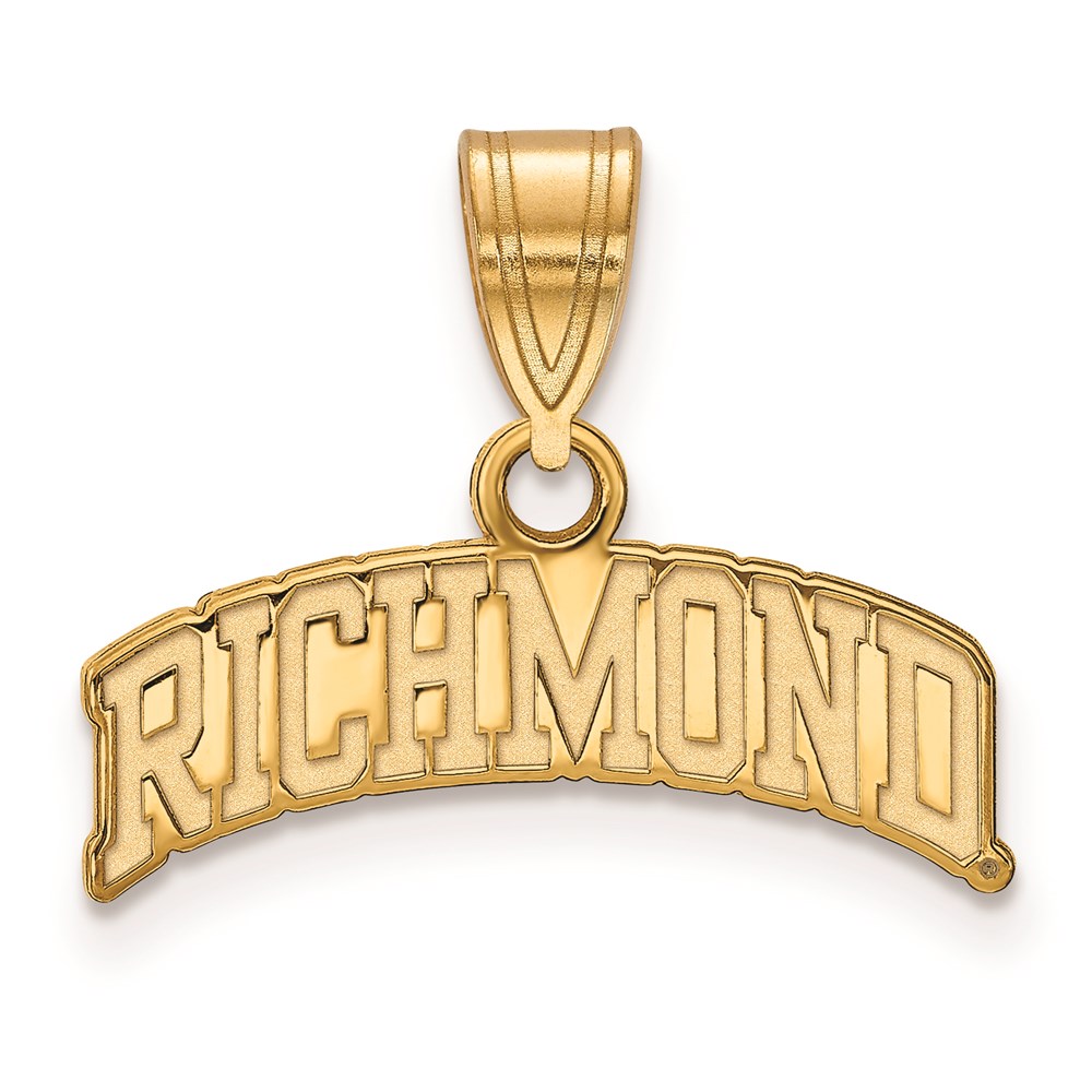 10ky Gold University of Richmond Medium Script Pendant Q1Y029URV - Walmart.com