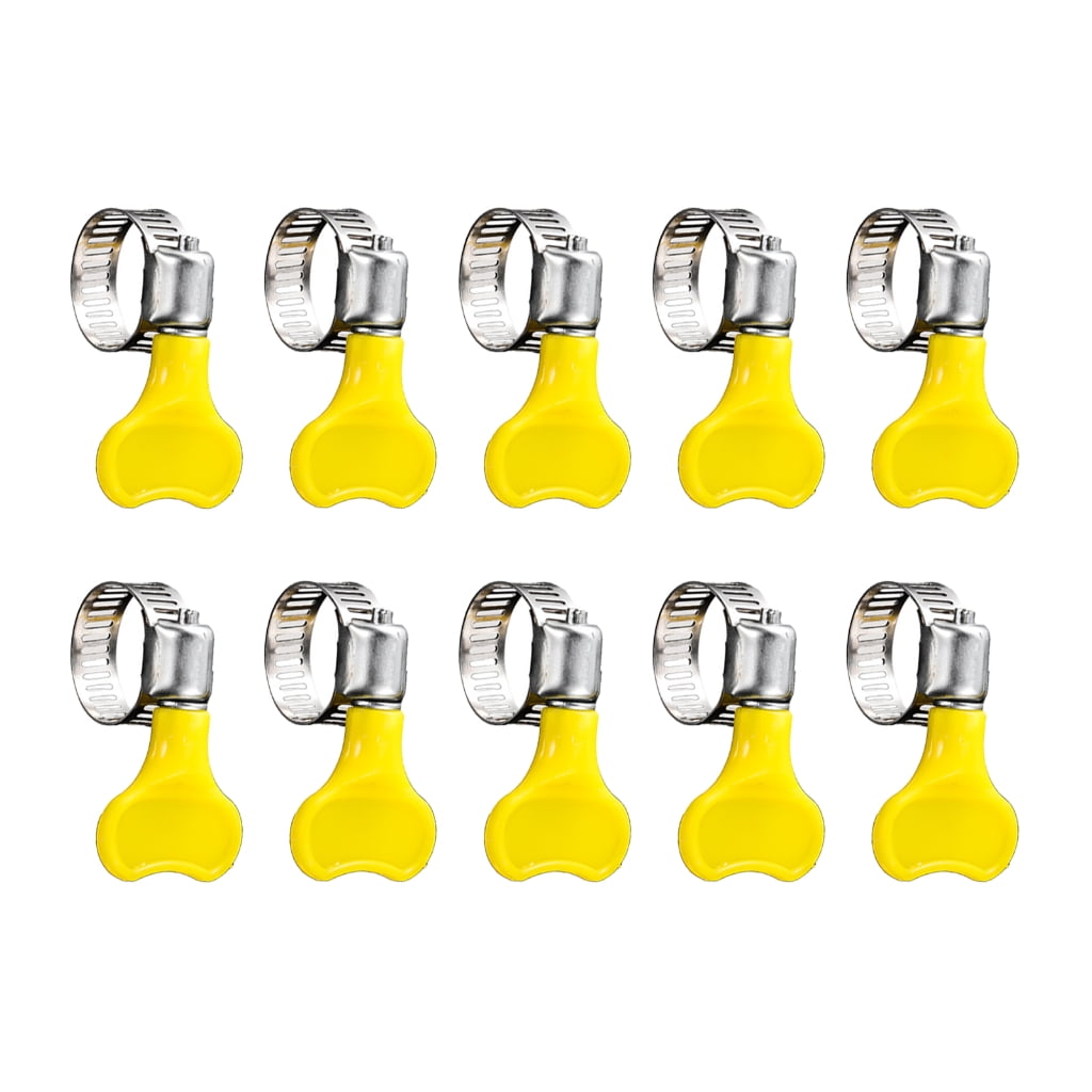 10lots Multipurpose Rustless steel Hose Clip for Water Pipe Connection ...