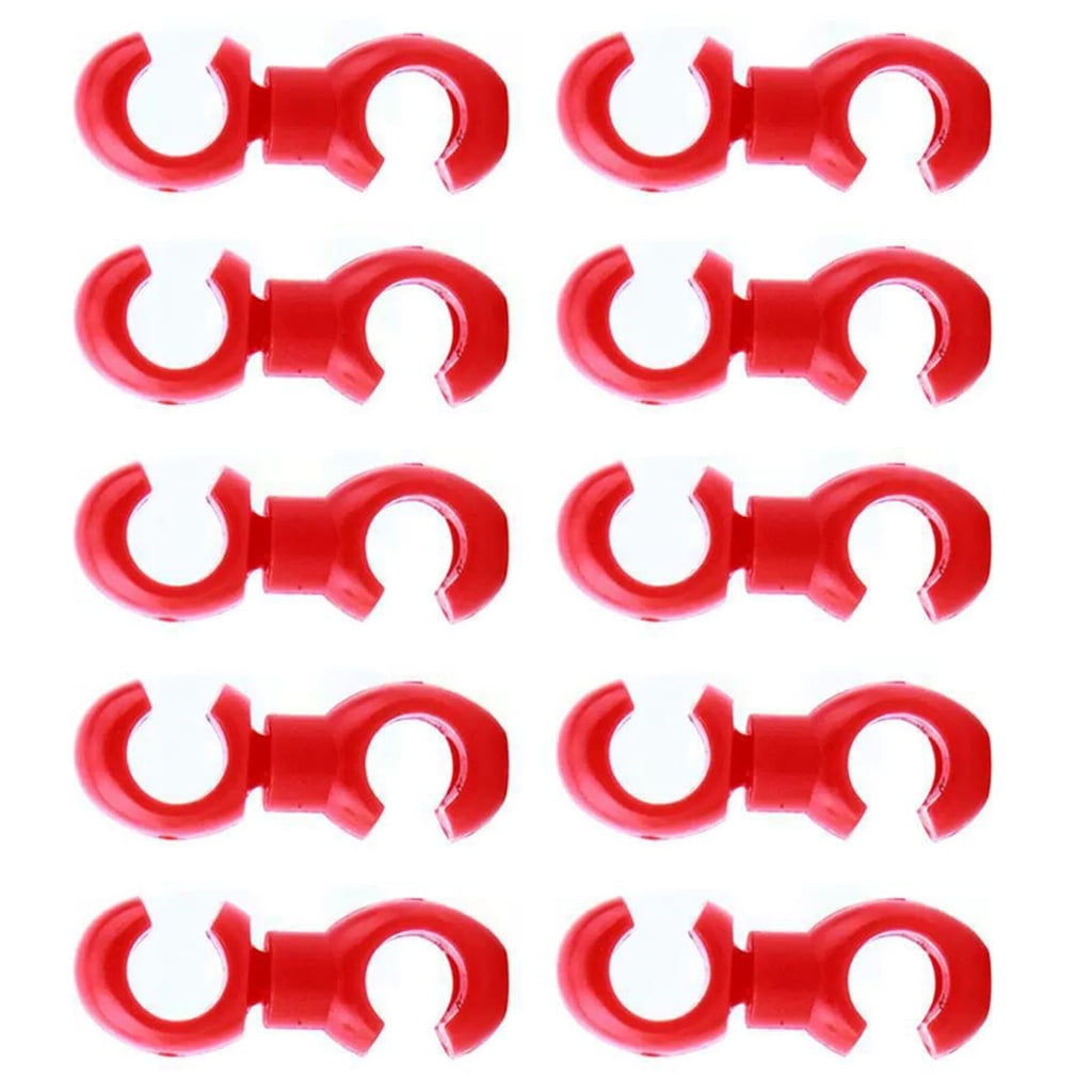 10lots Road Bike Brake Cables Clip Brake Cables Guides Anticorrosion ...