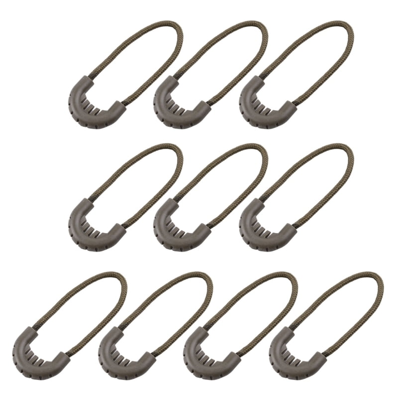 10lots Upgraded Zippers Pull Zippers Strong Cord Zippers Pull ...
