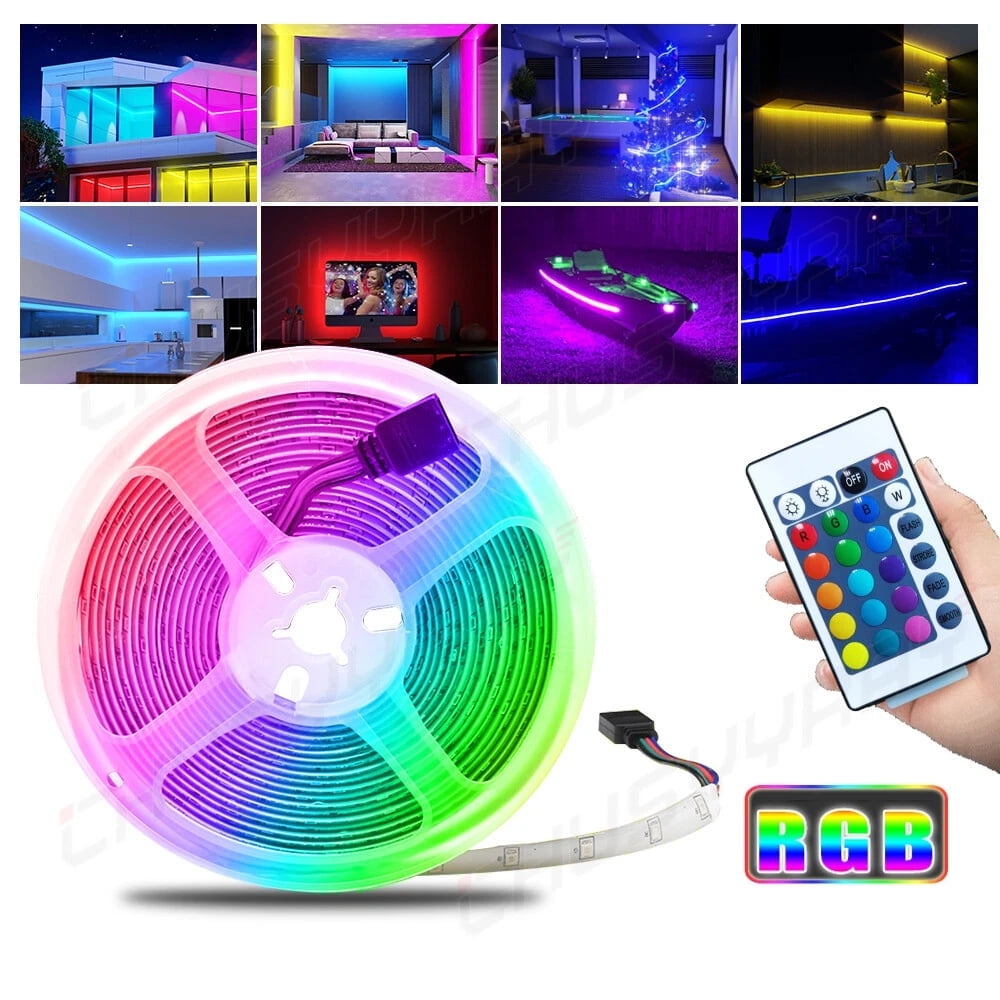 10m/32ft RGB LED Strip Light for Halloween Lecoration Lights, Multi ...