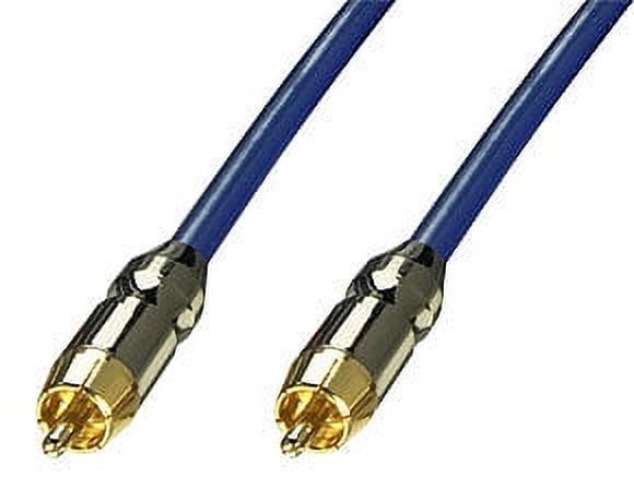 10m AV Cable - Phono Male to Phono Male, 75 Ohm, Premium Gold - Walmart.com