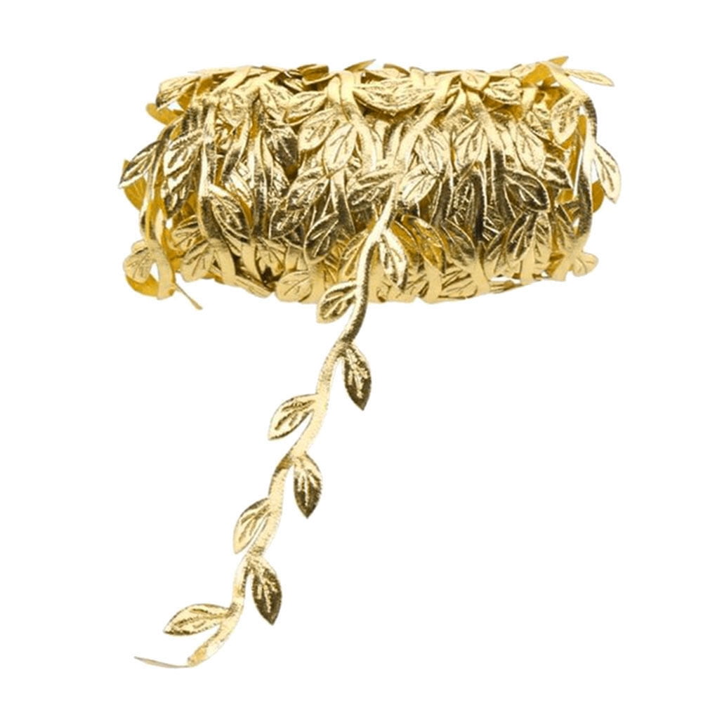 10m Artificial Vine Leaf String Wreath Ribbon Craft Wedding Flower ...