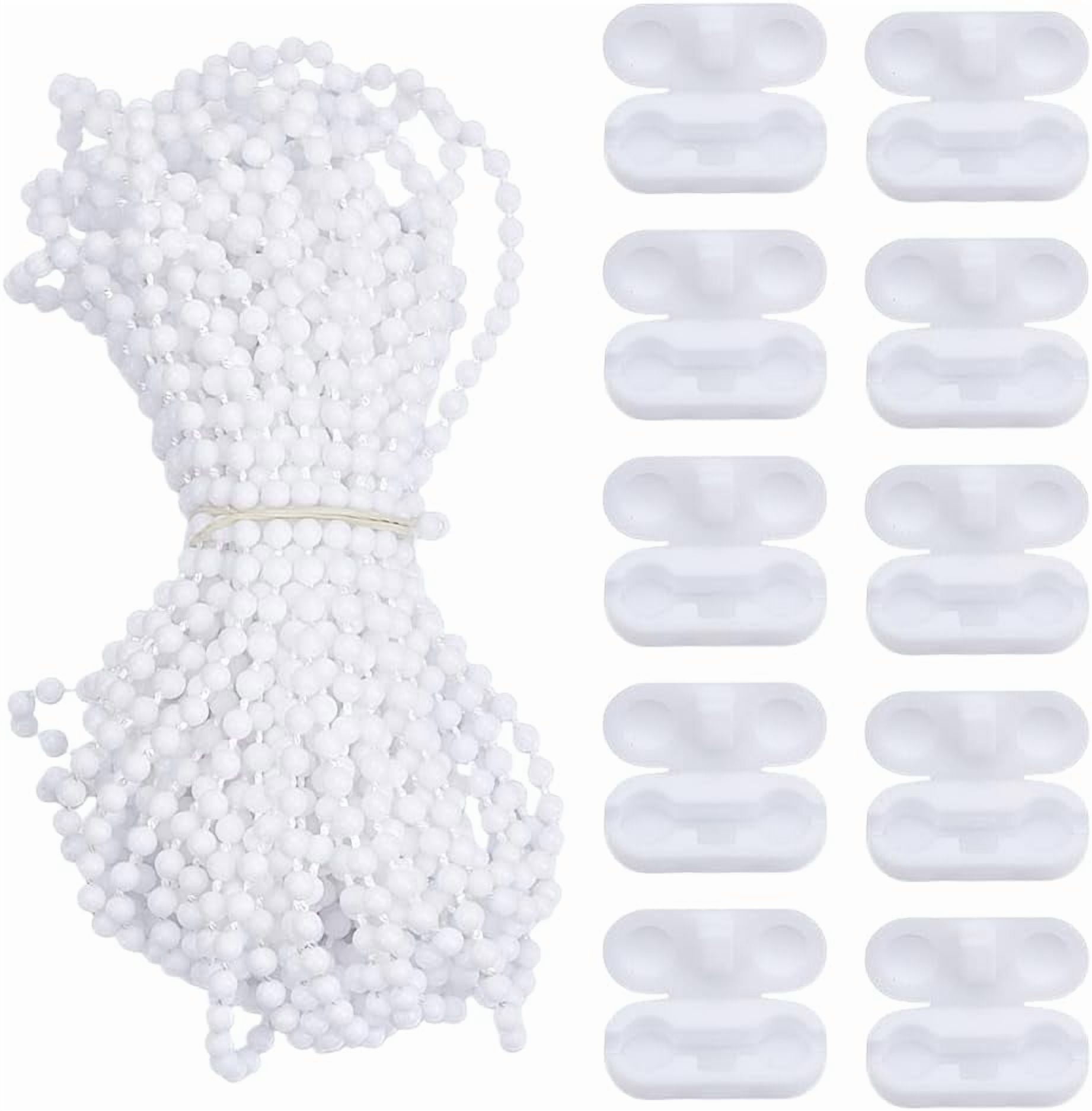 10m/Bundle Roller Blind Bead Chain Cord Plastic Roller Curtain Bead ...