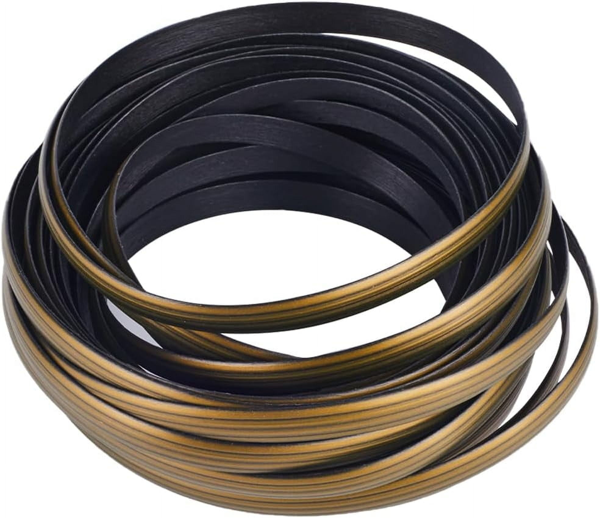 10m Gold Rattan Repair Kit 11 Yard Wicker Repair Material Plastic ...