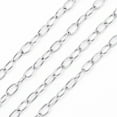 10m Tarnish Resistant 304 Stainless Steel Cable Chains Soldered with ...