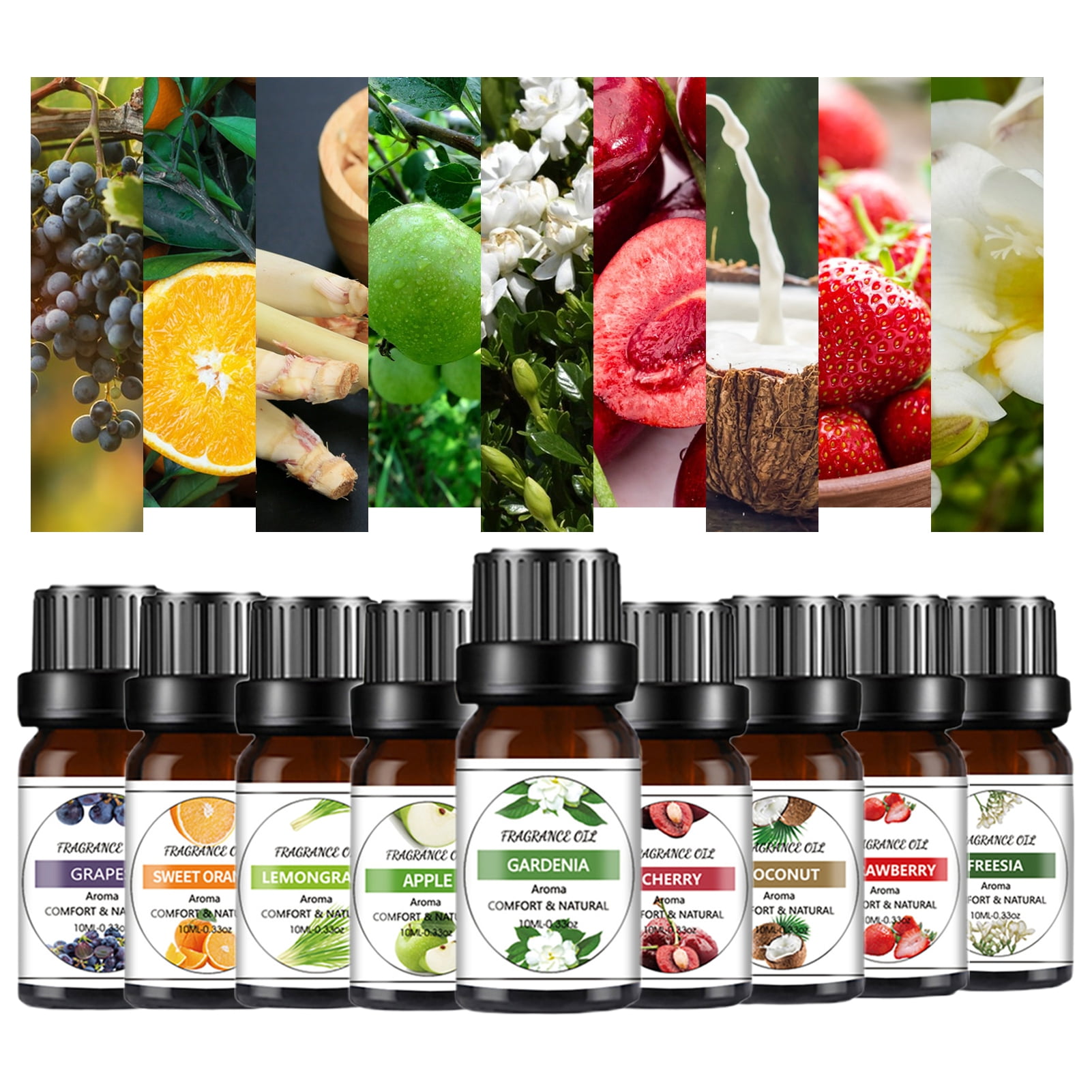 10ml Aromatic Essence Oil Dropper Design Long Lasting Fragrance Water