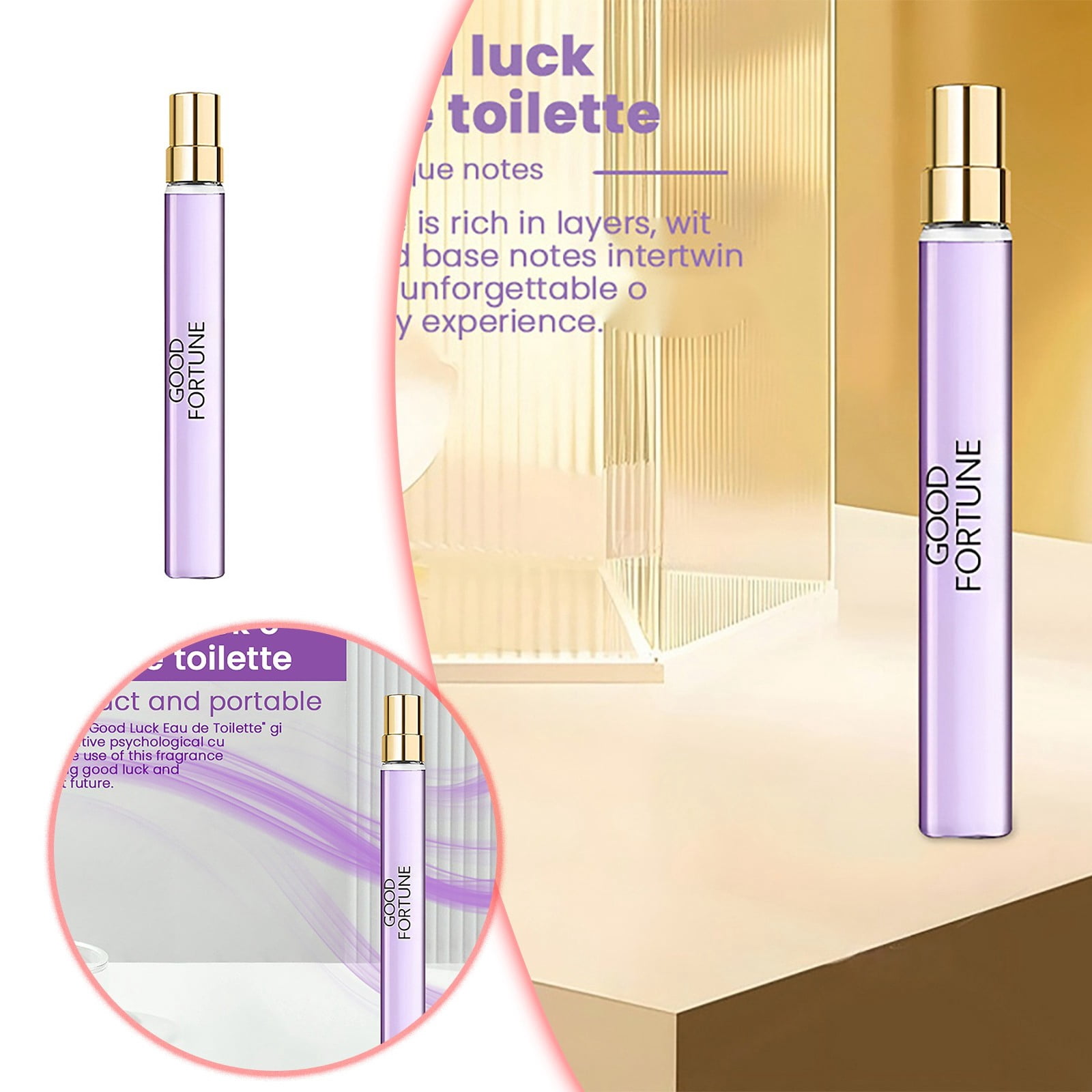 10ml Good Luck Eau De Toilette Unisex Perfume Fragrance Spray Fragrance ...