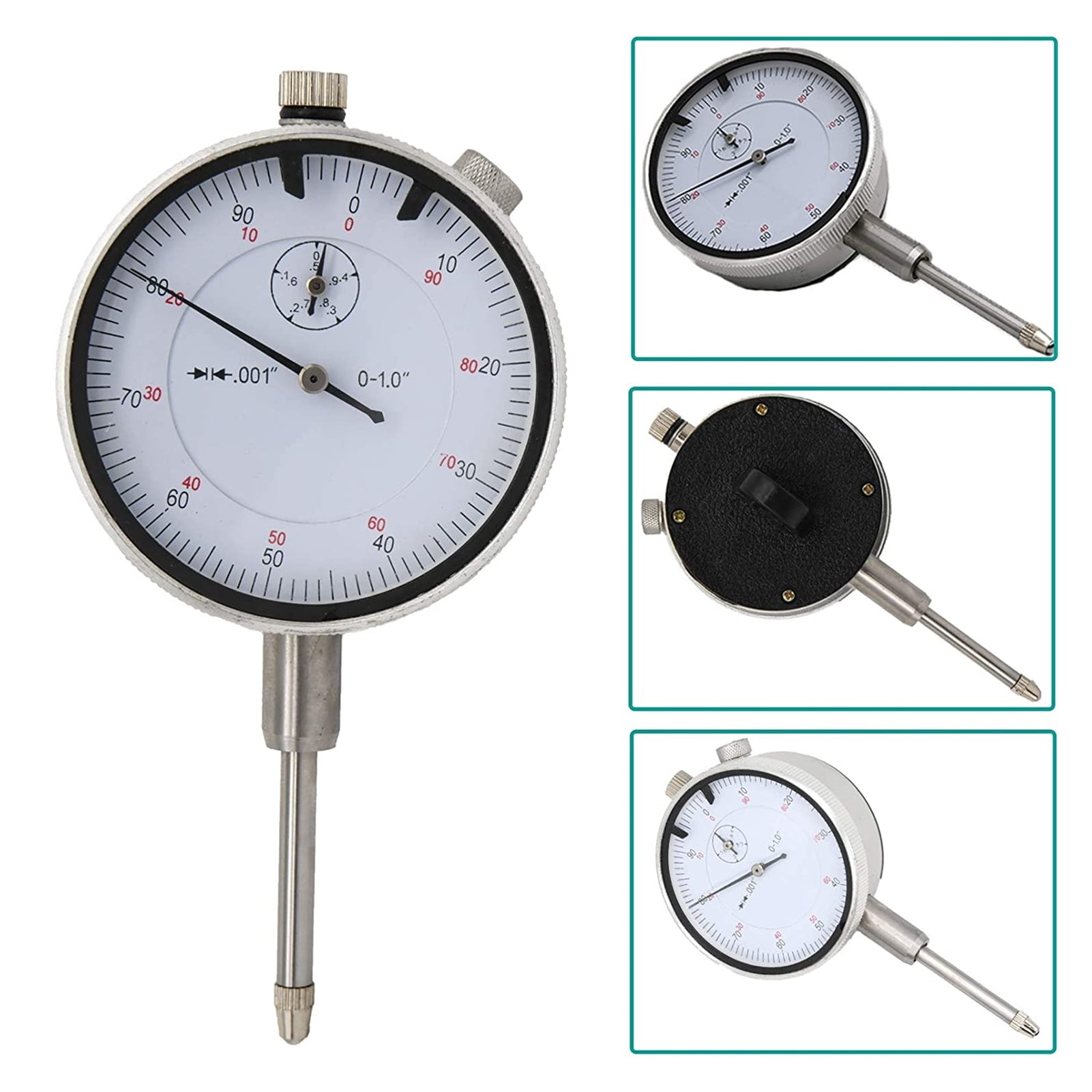 10mm 0.01mm metric Dial Indicator Magnetic Base Holder Fine Adjustable ...