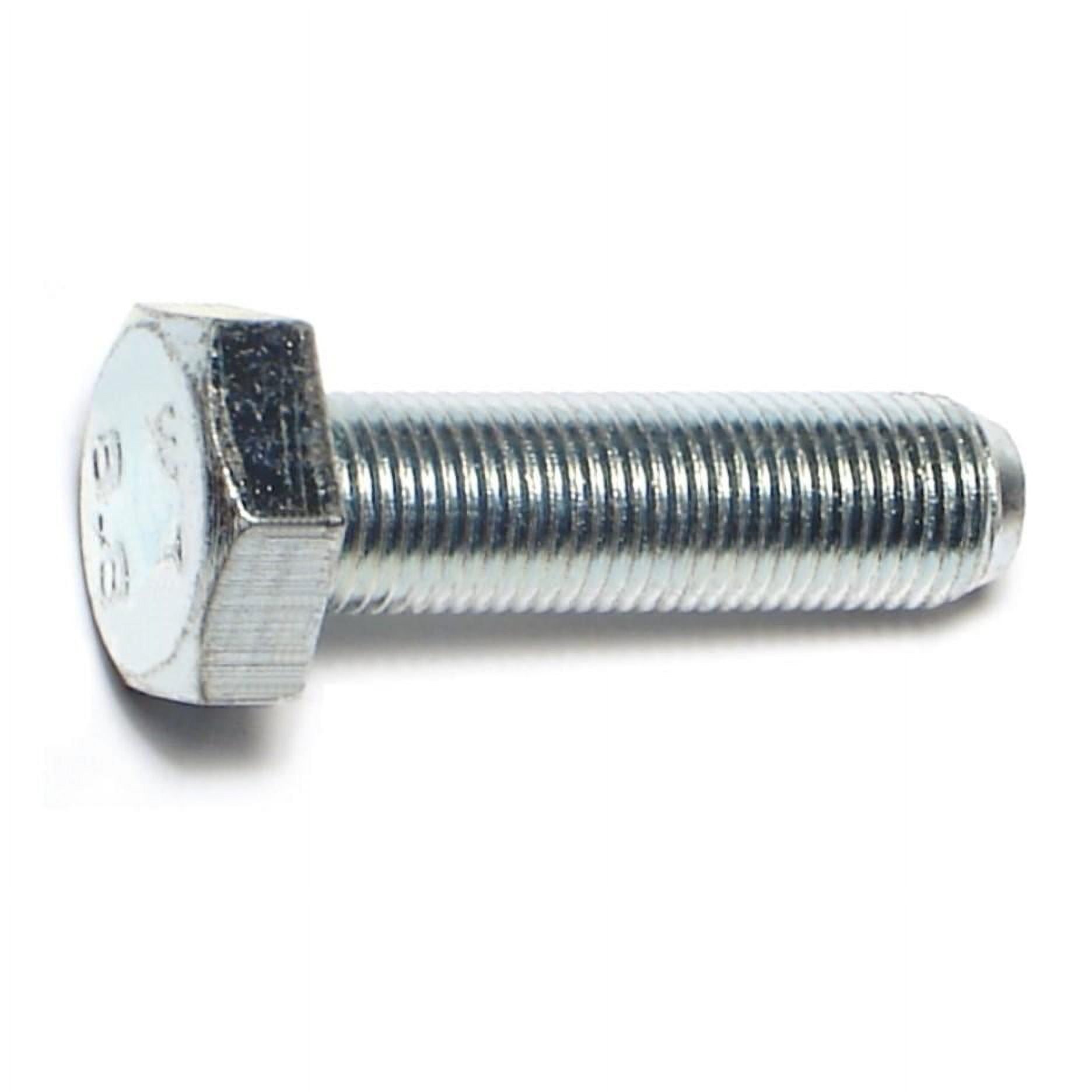10mm-1.0 x 35mm Zinc Plated Class 8.8 Steel Extra Fine Thread Hex Cap ...