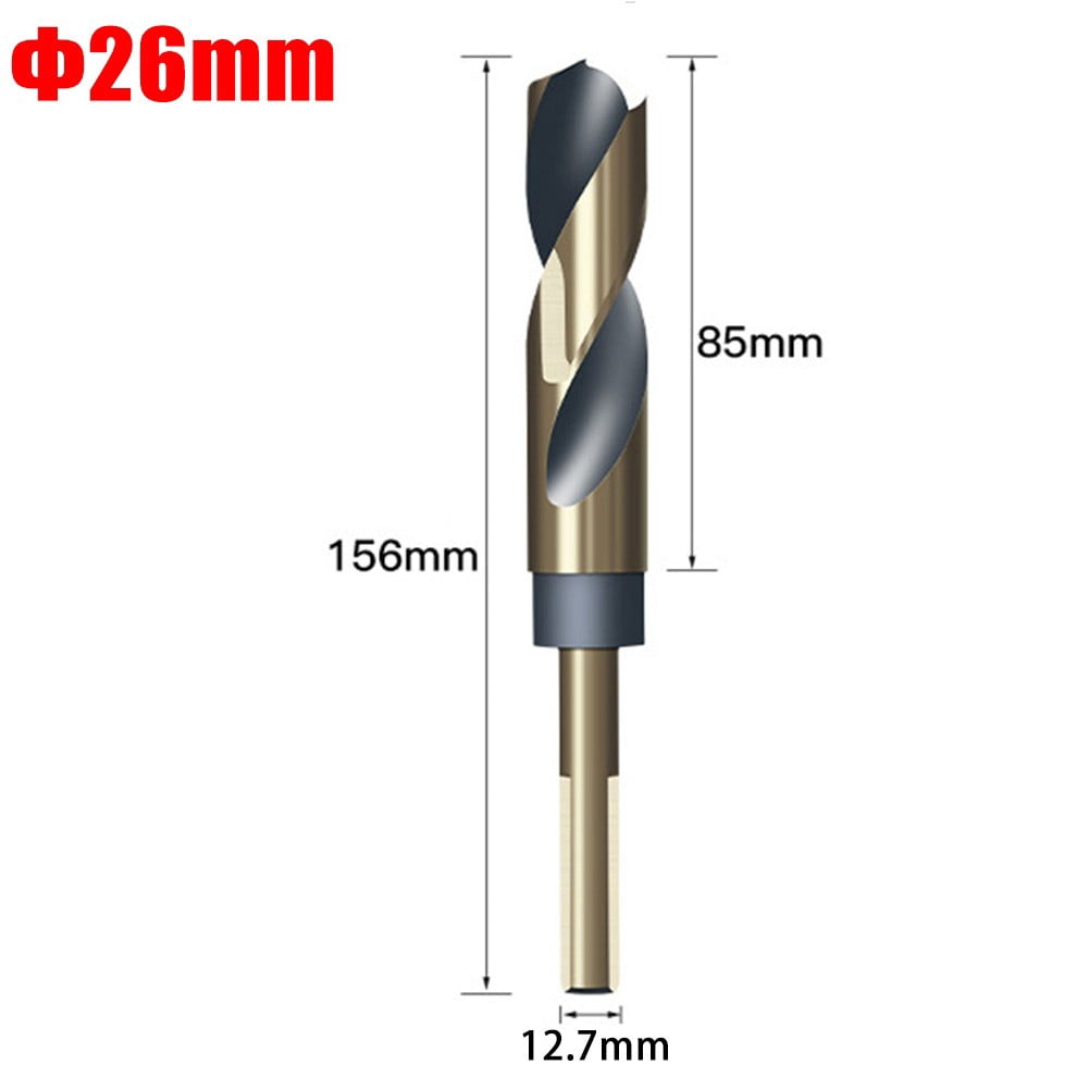 10mm & 12.7mm Shank Drill Bits for Wood, Metal, and Stainless Steel ...