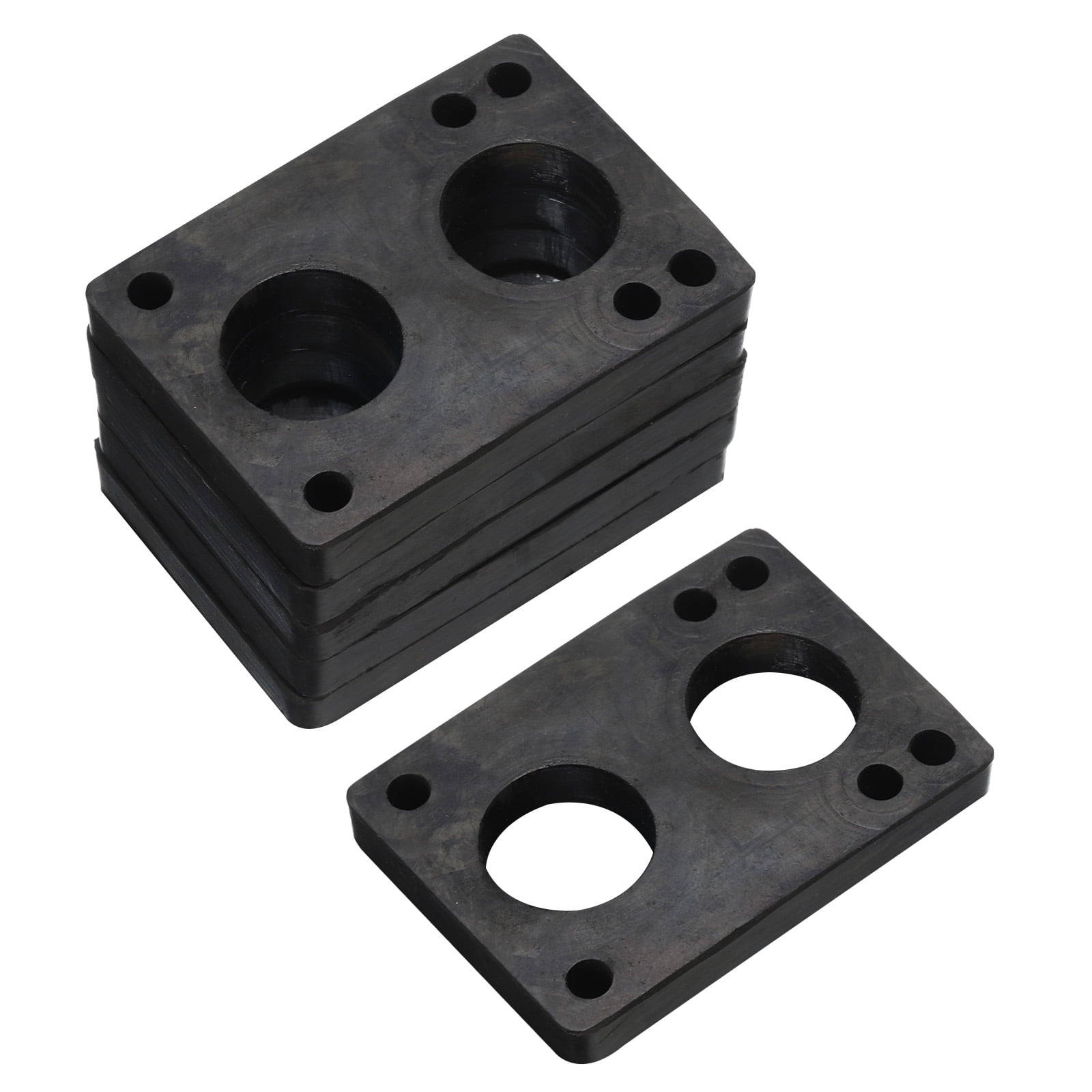 10mm 3 8 Skateboard Riser Pads Rubber Angled Wedge Shock Pads 6