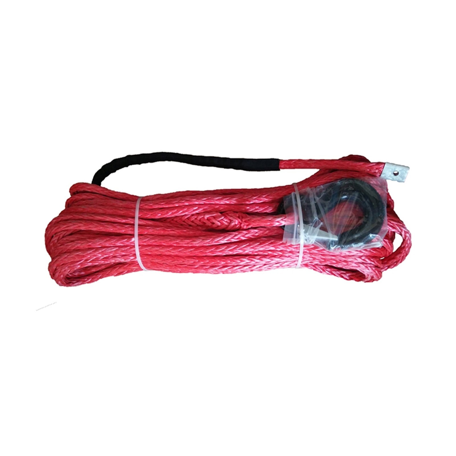 10mm*30m Synthetic Cable With Hook UHMWPE Fiber Spectra Winch Rope ...