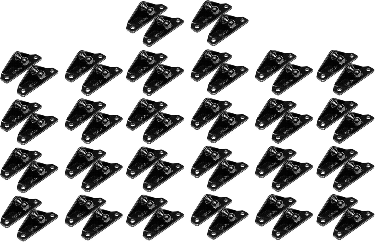 10mm Ball-Stud Mounting Brackets (Pack of 50) Low Profile - Gas Strut ...