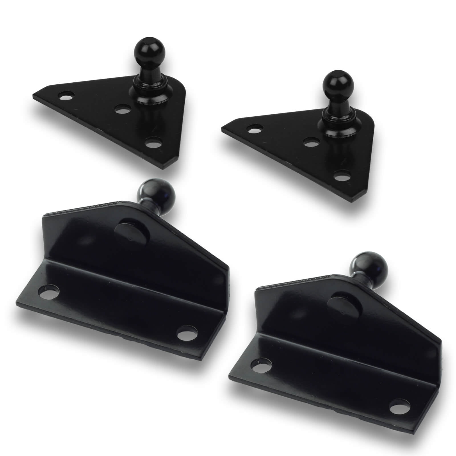 10mm Black Brackets 4 Pack Pb115b For Gas Lift Supports Struts ...