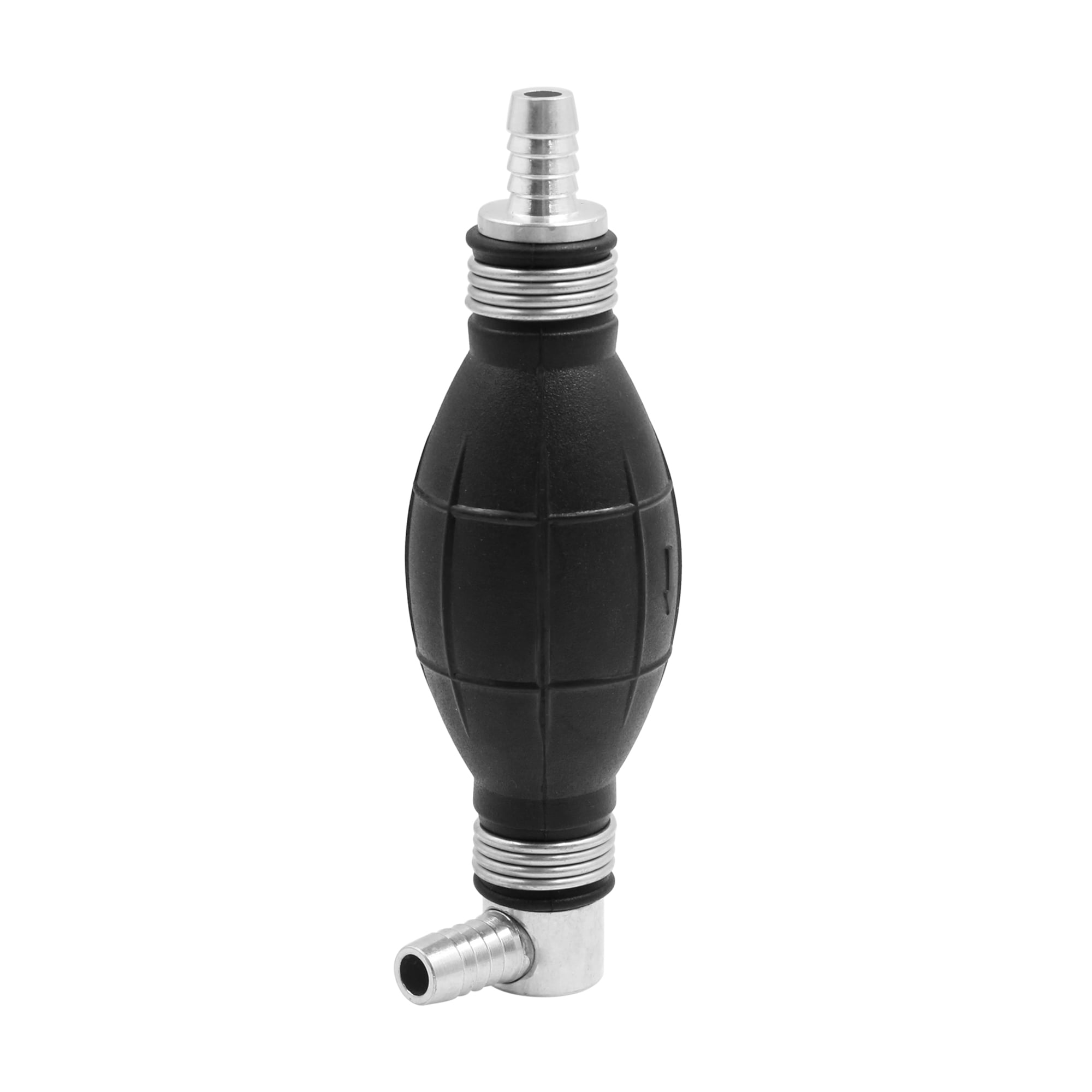 10mm Black Rubber Vacuum Petrol Fuel Line Pump Hand Primer Bulb for Car ...