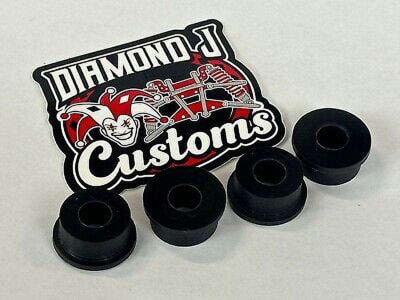 10mm Delrin Shock Bushings for DIAMOND and DIAMOND+ Shocks - Walmart.com