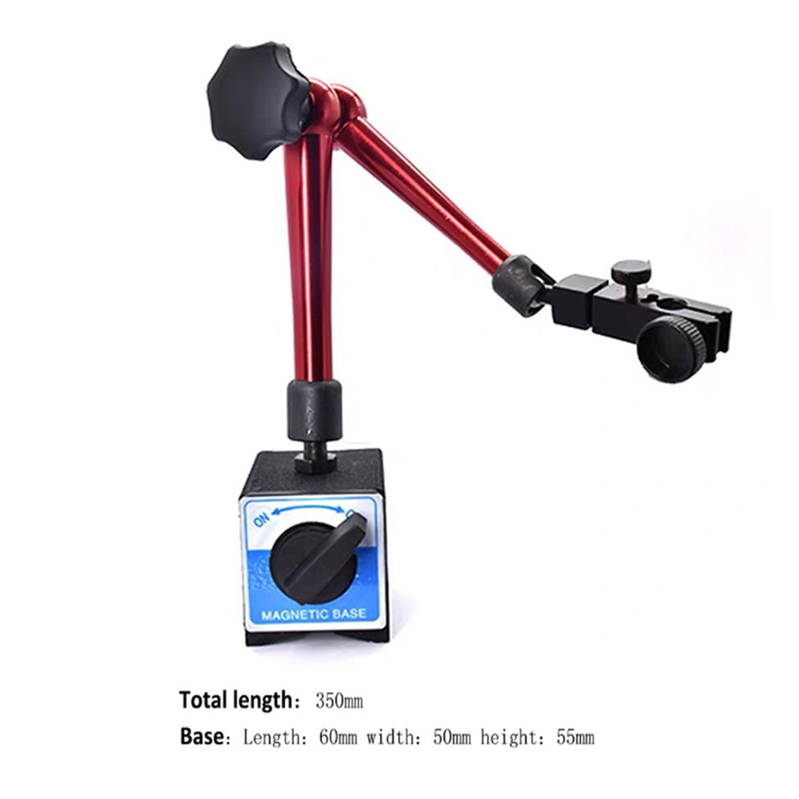 10mm Dial Indicator Magnetic Stand Base Holder 0.8mm Dial Test ...