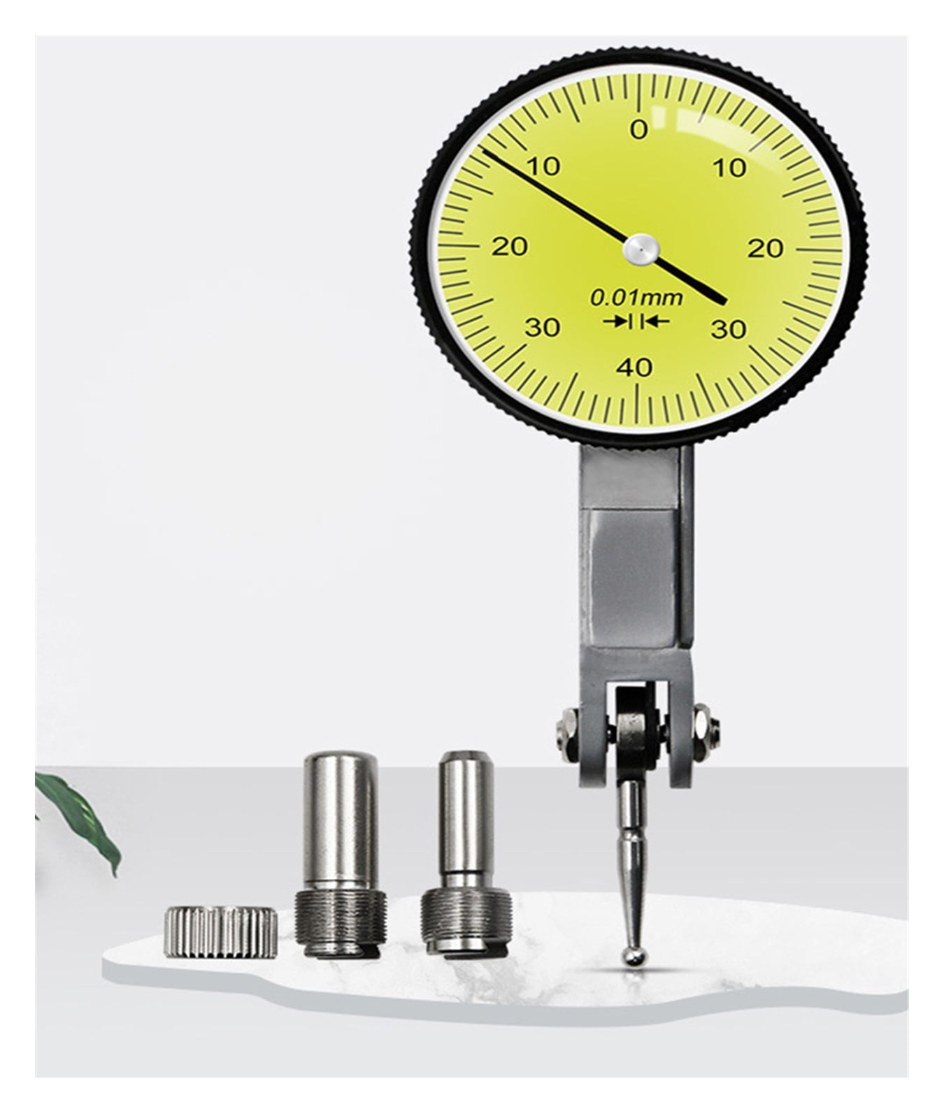 10mm Dial Indicator Magnetic Stand Base Holder 0.8mm Dial Test ...