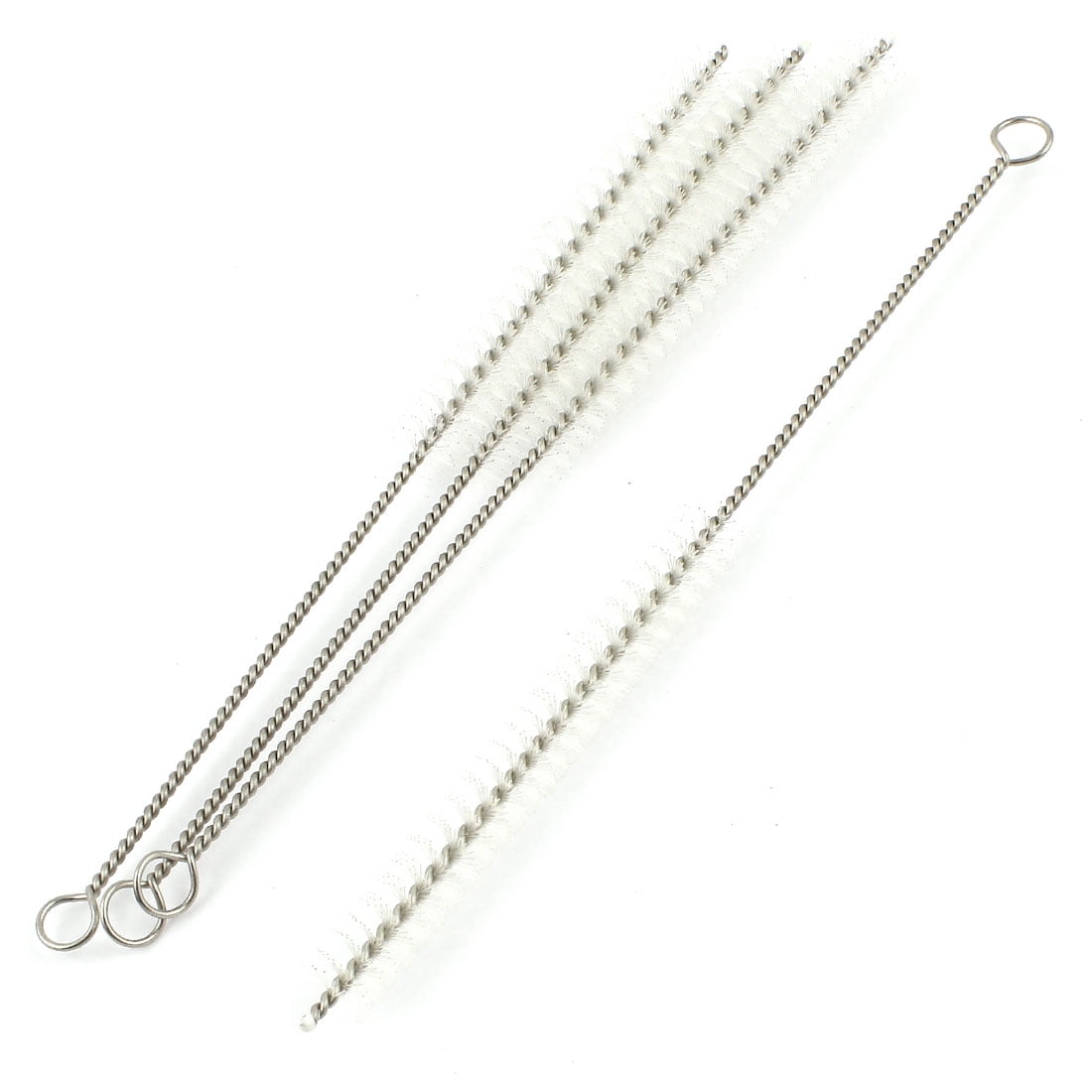 10mm Diameter Round Test Tube Pipe Bottle Cleaning Nylon Brush 16.5cm 6 ...