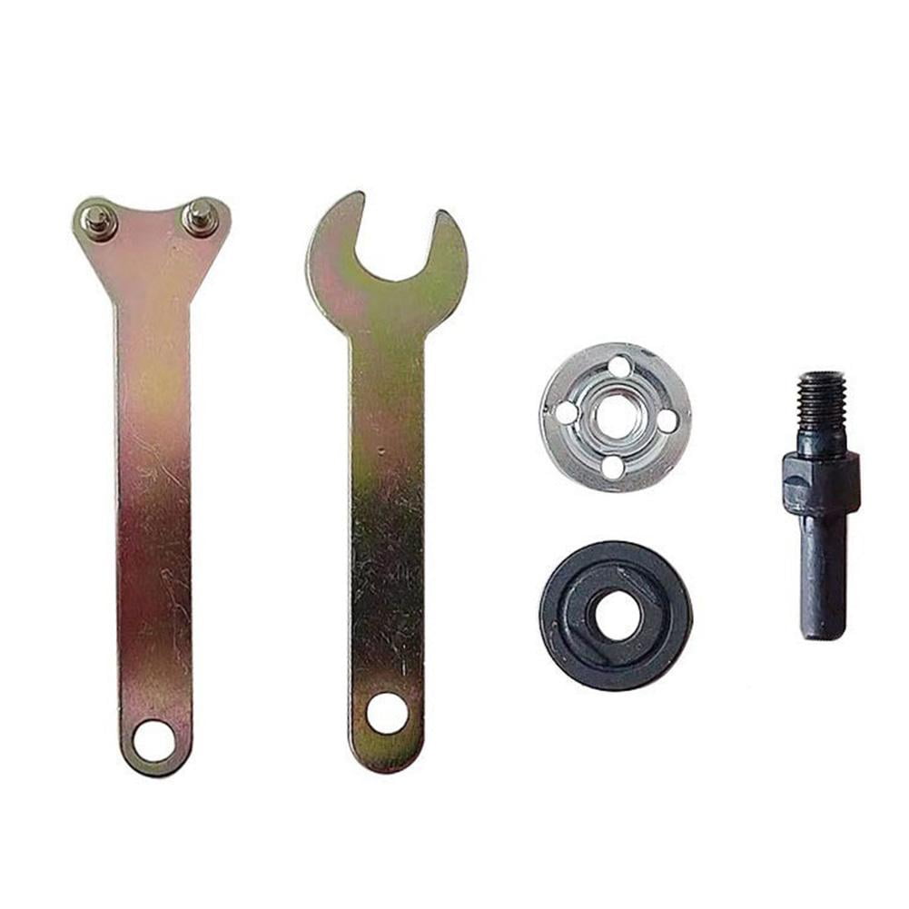 (10mm) Drill Angle Grinder Adapter Disk Holder Wrench Set - Walmart.com