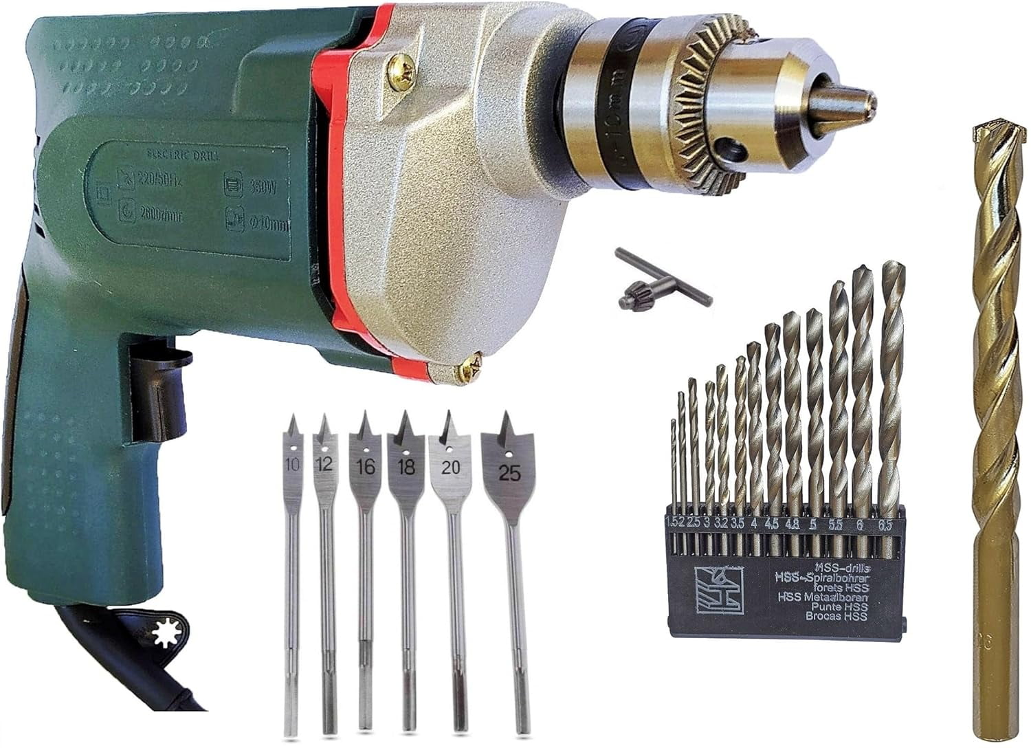 10mm Electric Drill Machine 350 W With Claw Hammer | 2in1 Screwdriver ...