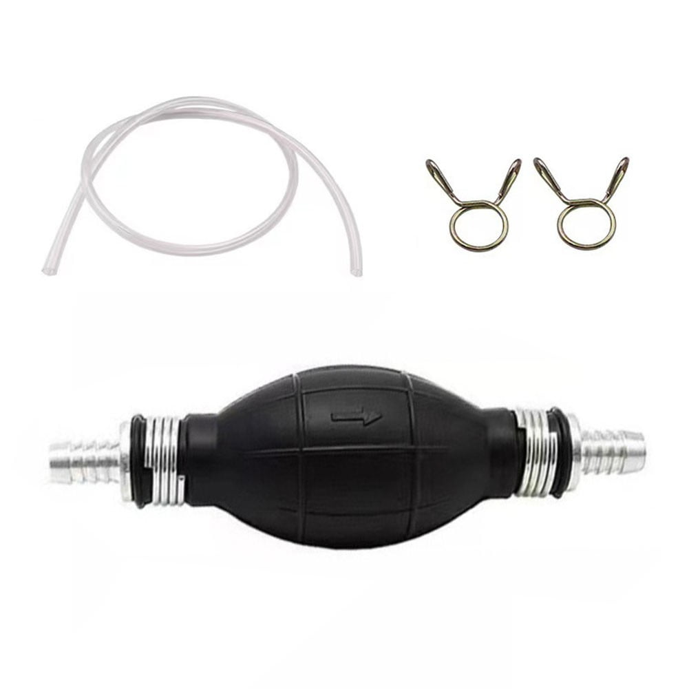 10mm Hand Fuel Pump Car Fuel Tank Sucker Oil Transfe Pear Fuel Priming ...