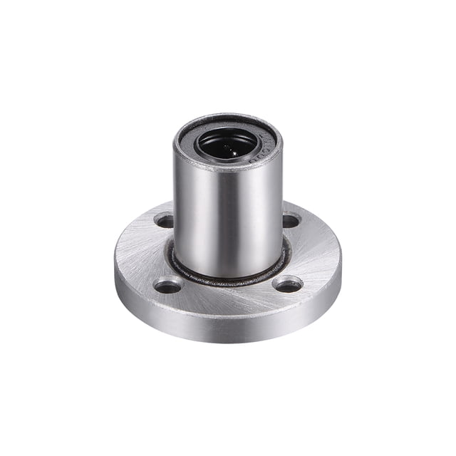 10mm Linear Ball Bearings LM10UU Round Flange LMF10UU 10mm Bore 19mm OD ...