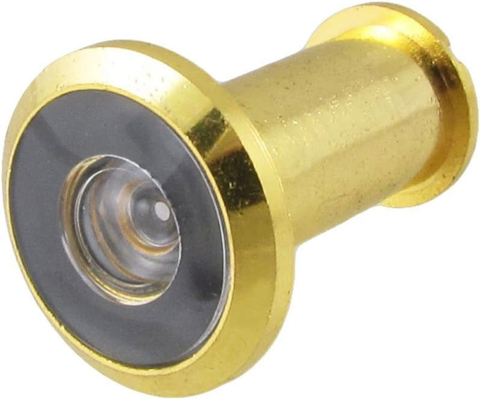 10mm Long Gold Tone Metal 35-50mm Thick Door Angle Viewer Peephole ...