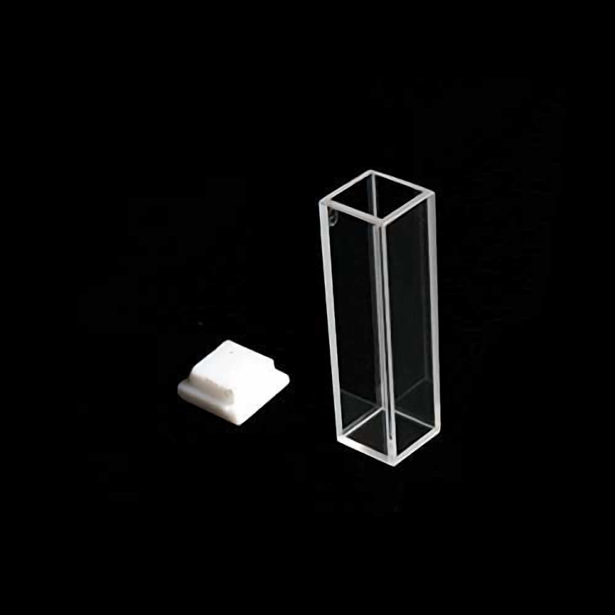 10mm Pathlength Standard Fluorometer Cuvette, 3.5ml, Glass - Walmart.com
