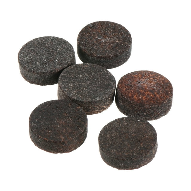 10mm Pool Cue Tips Snooker Billiard Cue Tips Pool Stick Tips, Brown 6 ...