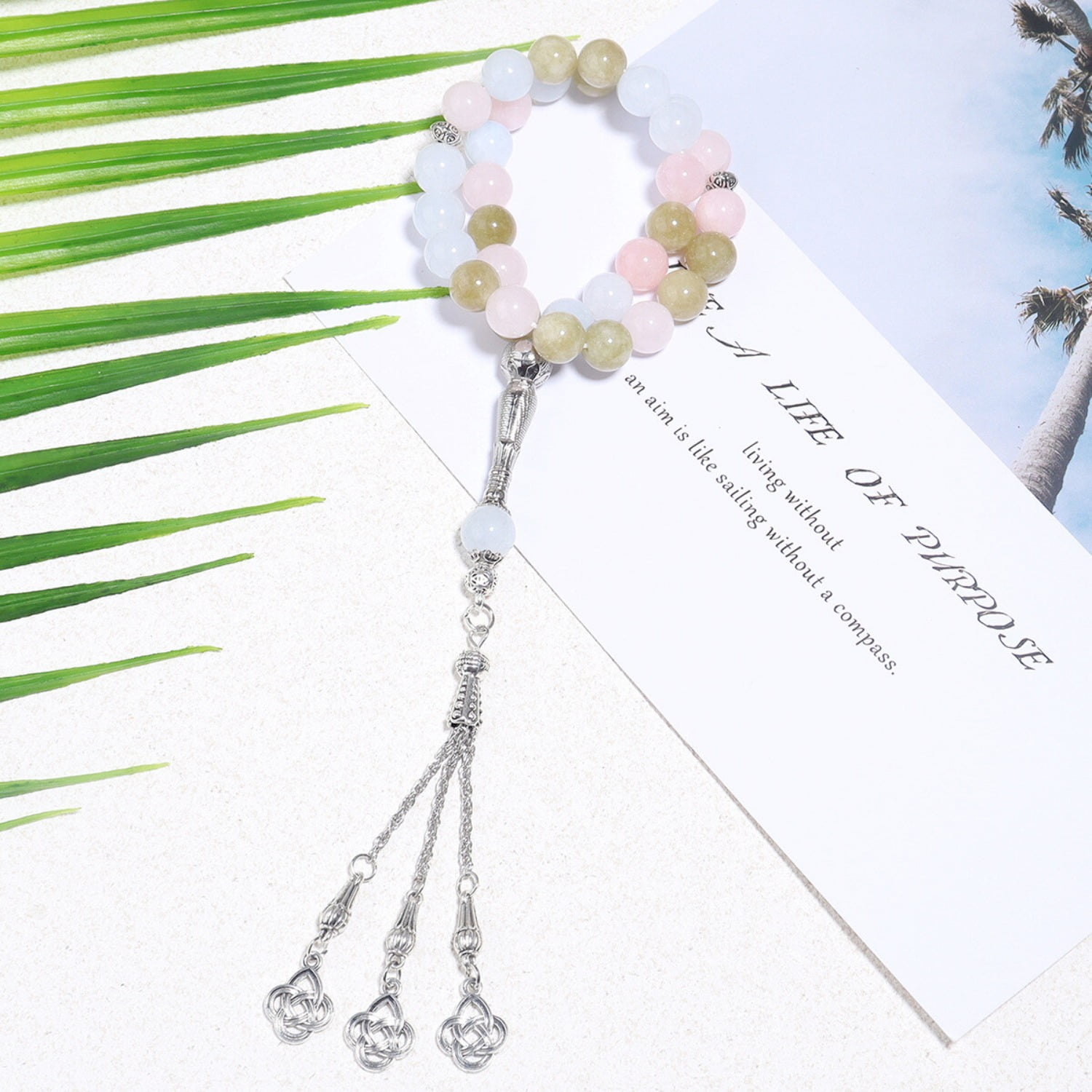 10mm Prayer Beads Bracelet Muslim Rosary Beads Islamic Tasbih Wrist ...