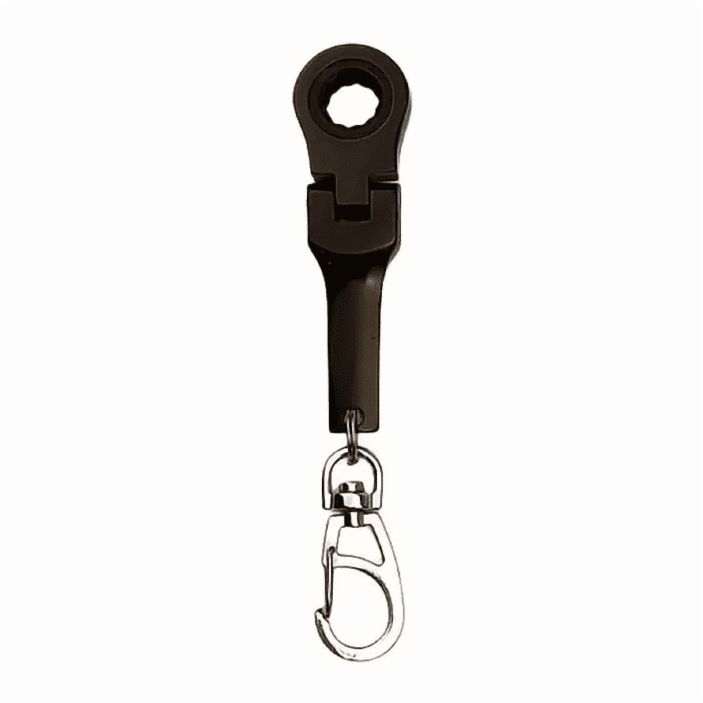 10mm Ratchet Wrench Keychain, Mini Portable Wrench Key Ring, Compact ...