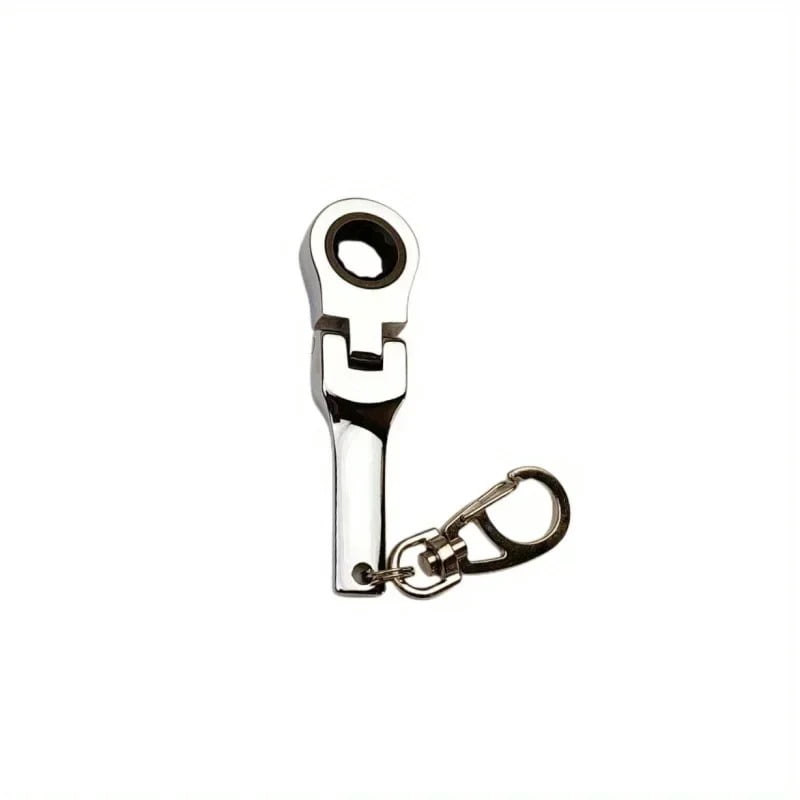 10mm Ratchet Wrench Mini Shaped JDM Metal Racing Keychain Key Chain ...